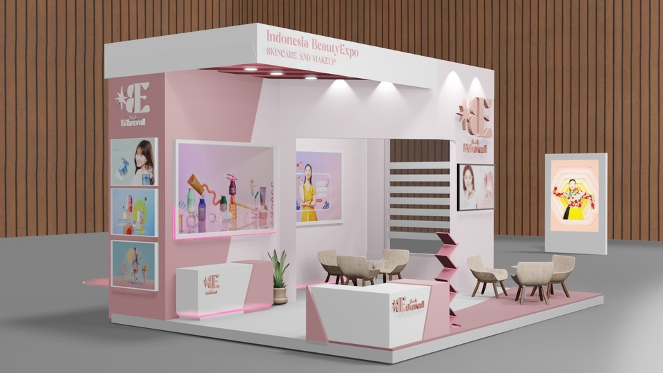 3D Modeling Booth Design