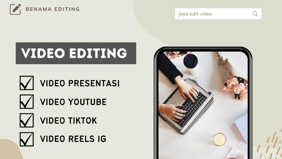 Jasa Edit Video untuk Presentasi, YouTube, TikTok, dan Instagram [Harga bisa dinego]