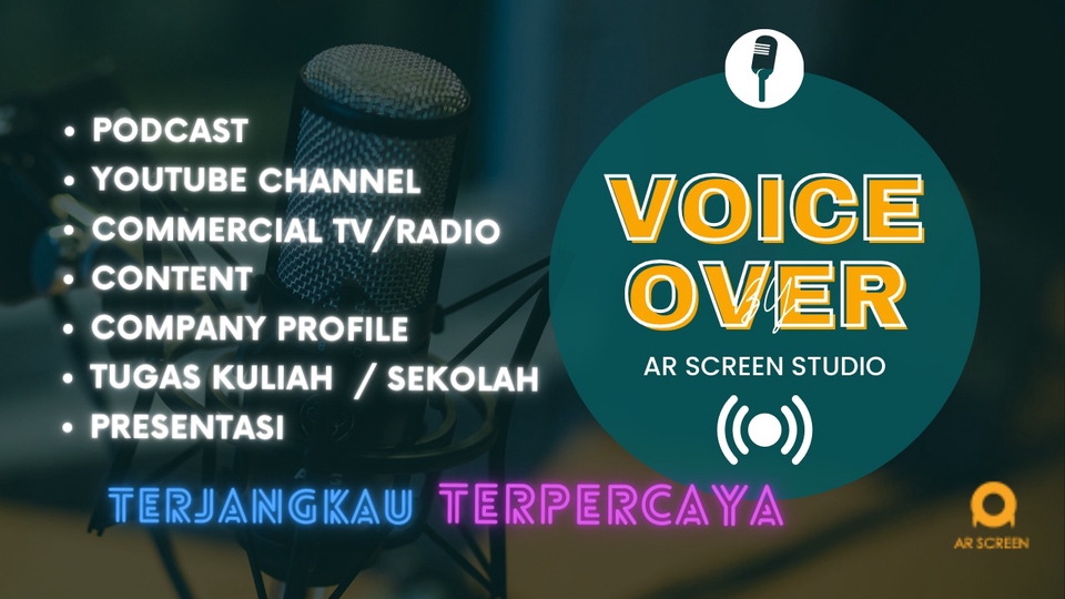 JASA VOICE OVER Untuk Konten Iklan media social atau konten youtube anda dengan harga TERJANGKAU