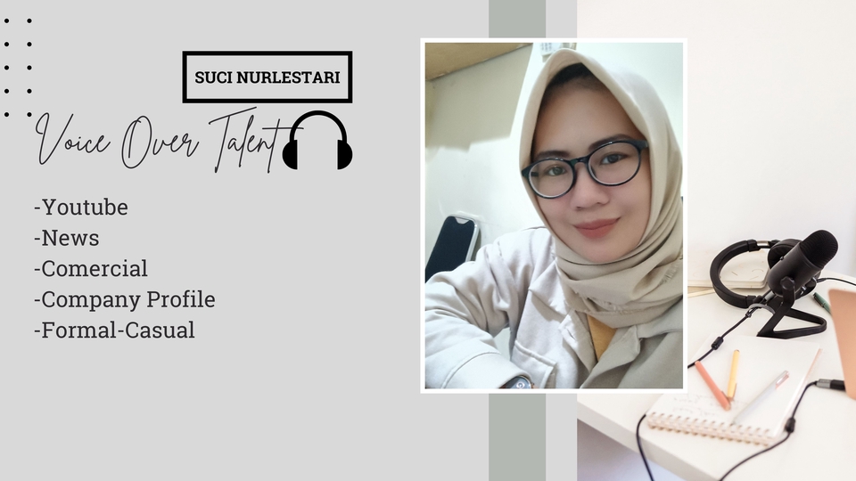 Voice Over / Pengisi Suara Wanita