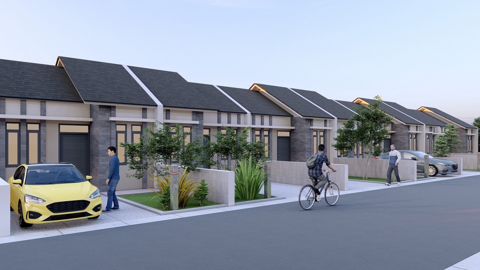 Desain Perumahan, Kos, Kontrakan, Ruko, Kios, dan Layout Kavling ...