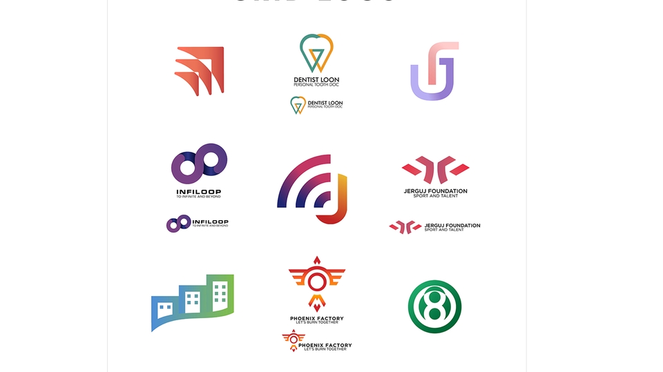 Design Logo Modern dan Minimalist Profesional