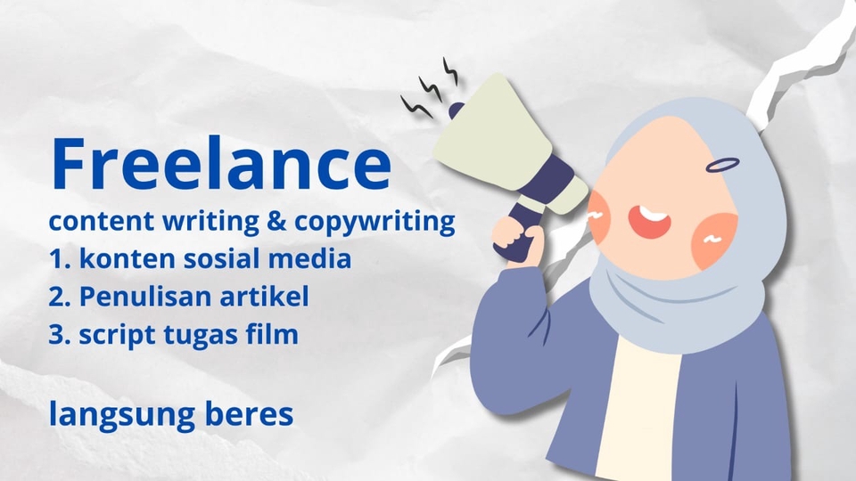 JASA PENULISAN || CONTENT WRITER || COPYWRITER || SCRIPT WRITER