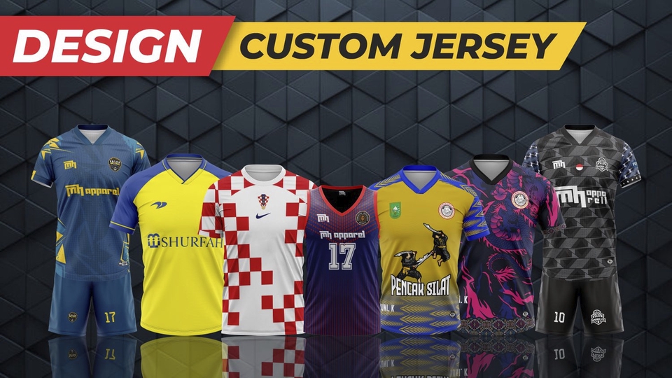 DESAIN JERSEY PRINTING FUTSAL, BASKET, BADMINTON & SPORTSWEAR LAINNYA ...