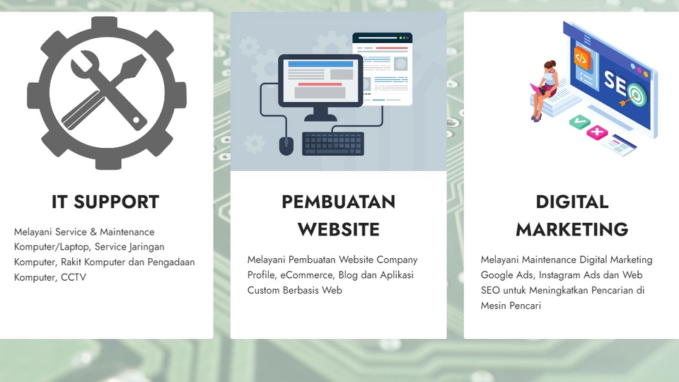 Support Hardware dan Software