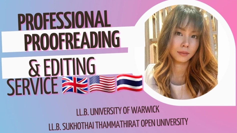 Professional Proofreading & Editing Service
