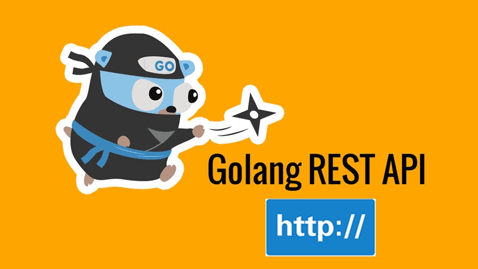 รับพัฒนาและออกแบบ Rest API - Golang