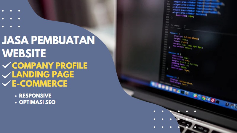 Website landing page, Company Profile