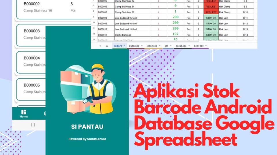 Jasa Pembuatan Aplikasi Android Inventory dengan Barcode Scanner
