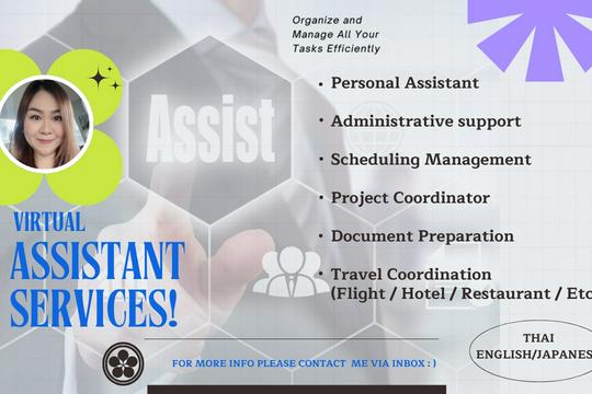 Personal Assistant / Project Assistant ผู้ช่วยส่วนตัว (TH/EN/JP)