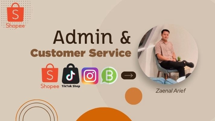 Admin Social Media & Marketplace (Shopee, Whatsapp, Instagram, dll)