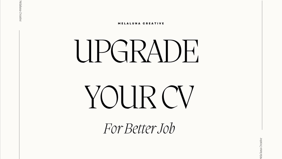 Upgrade CV (Portfolio & Resume) - 12 Jam Beres