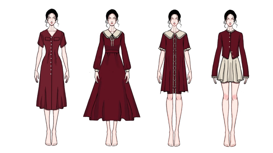 Gambar Fashion Ilustrasi & Pattern Maker