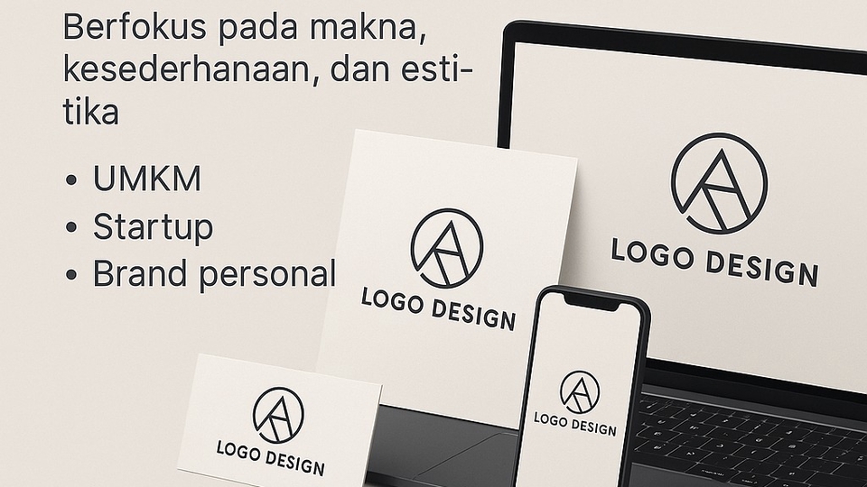 Desain Logo Minimalis & Elegan – Citra Profesional untuk Bisnismu