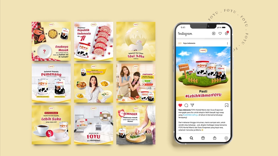Jasa Desain Feed IG, Banner, Konten Social Media