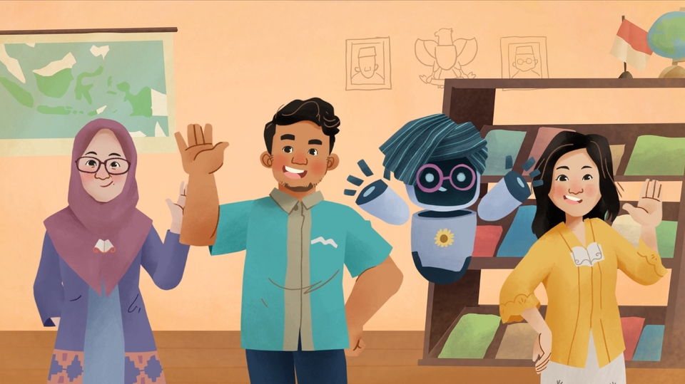 Motion Graphic, 2D Animasi, Video Explainer,animasi GIF