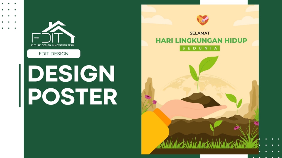 FDIT Poster : Transformasi Ide Menjadi Visual Menarik