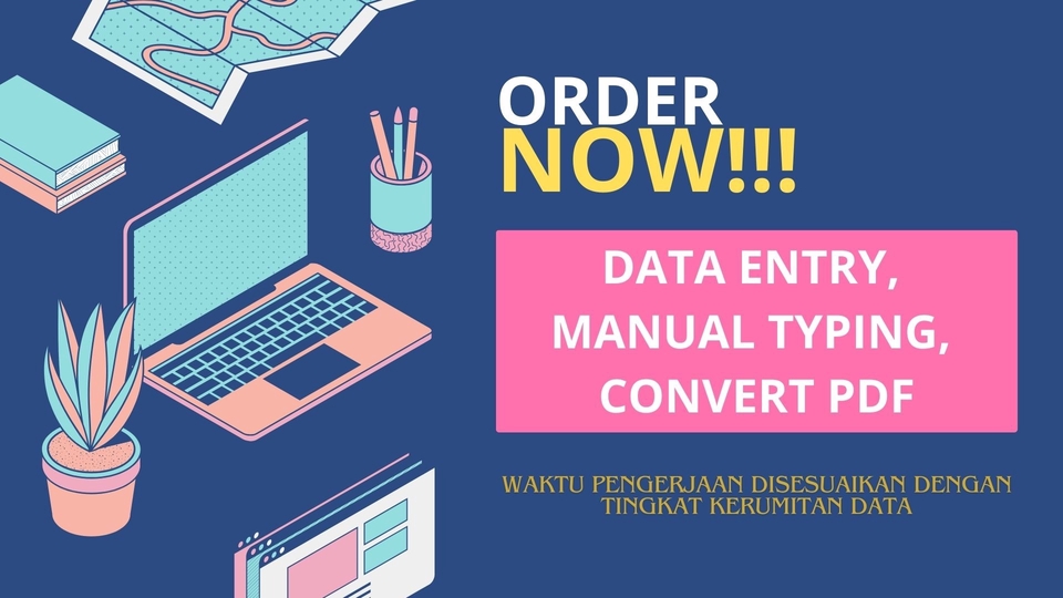 Data Entry, manual typing, convert PDF