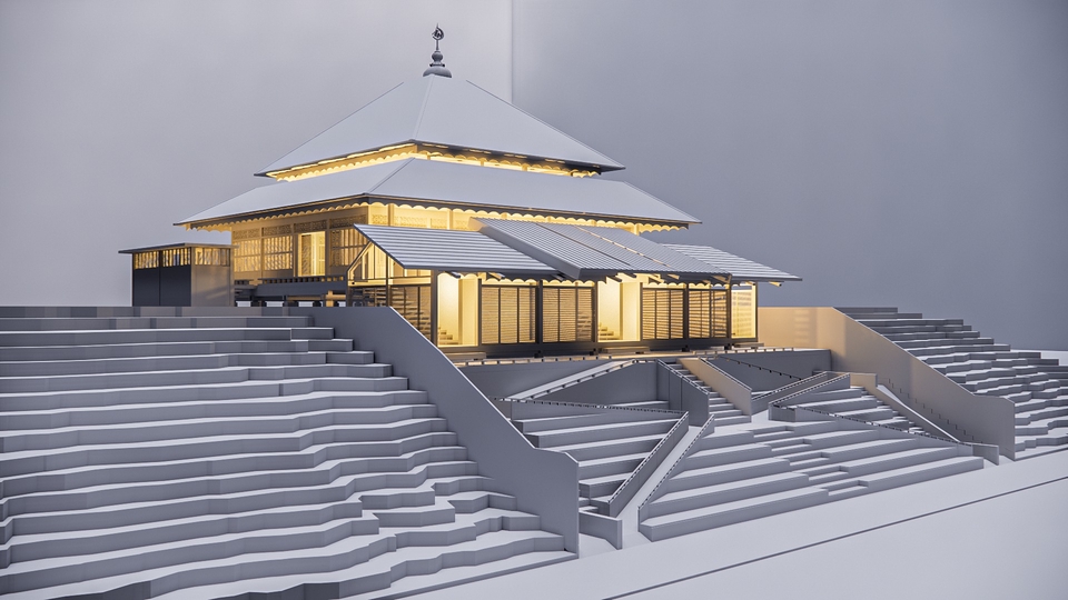 ARCHITECTURE DESIGN | RENDER STYLE MAKET ARSITEKTUR