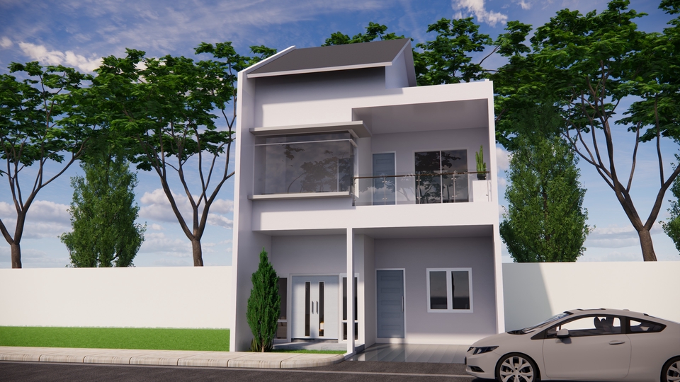 Jasa 3D Modelling Desain Rumah/Gedung & Render