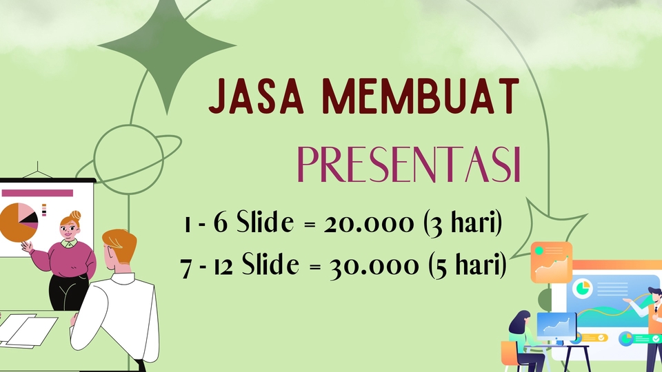 Jasa Membuat Presentasi (PPT) by Request