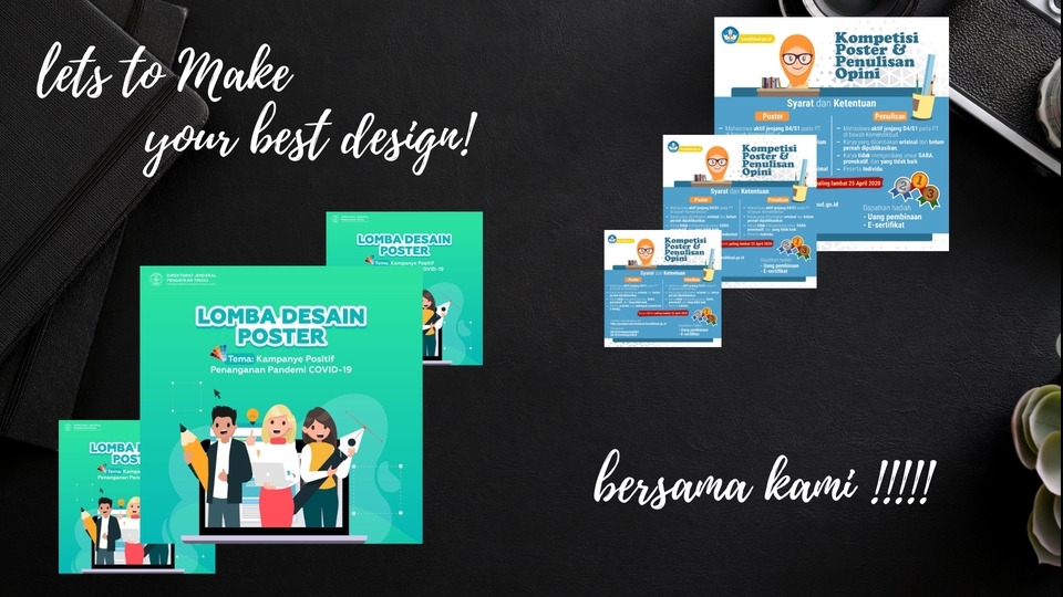 Desain Grafis Infografis Profesional (Bersertifikat)