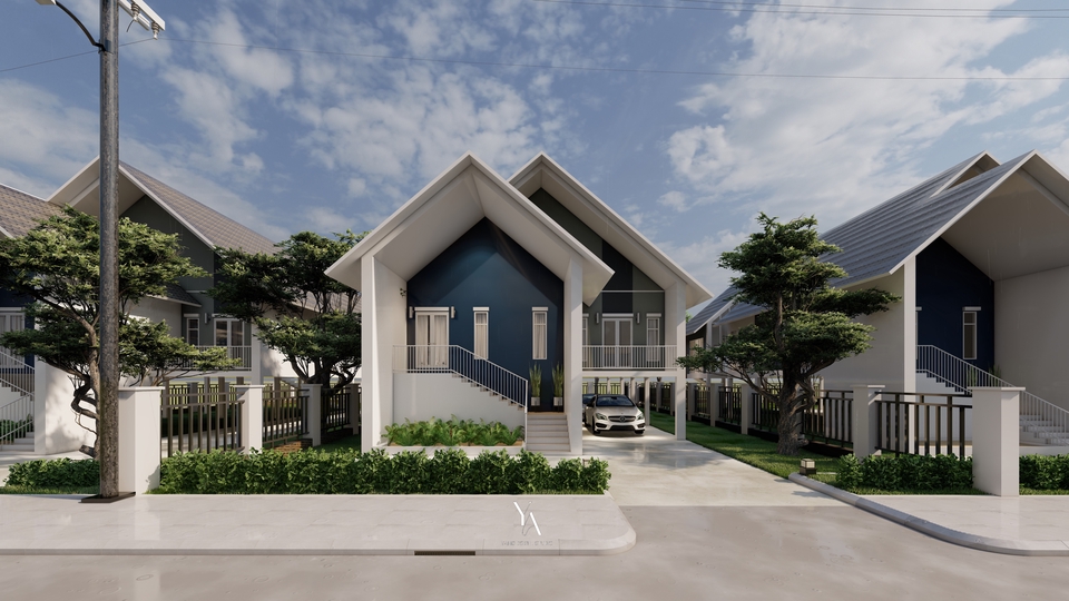 ออกแบบ/ปั้นโมเดล 3D/Exterior/Interior/Render 3D Perspective