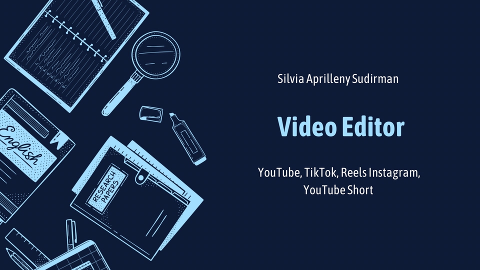 EDITING VIDEO TIKTOK, REELS, SHORT