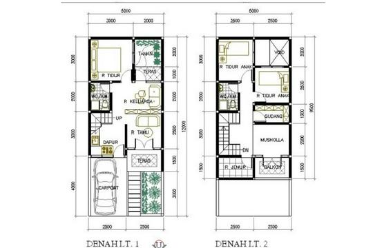 Jasa Gambar Denah Rumah Autocad 2D