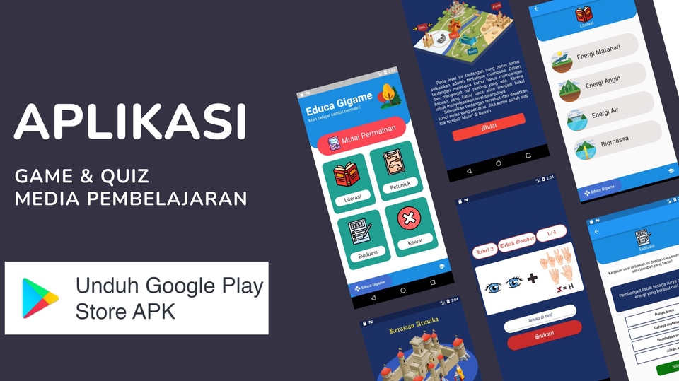 Aplikasi Android Game Media Pembelajaran Tugas Akhir