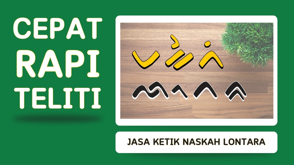 Jasa Ketik Naskah Lontara Cepat, Rapi, dan Teliti