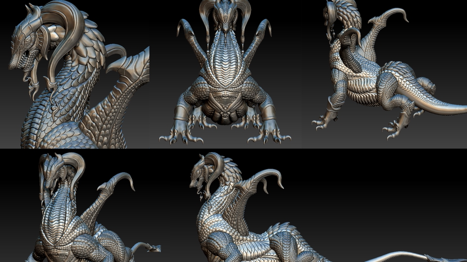 3d modeling hi and low polygons