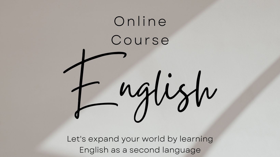 English course for private and group