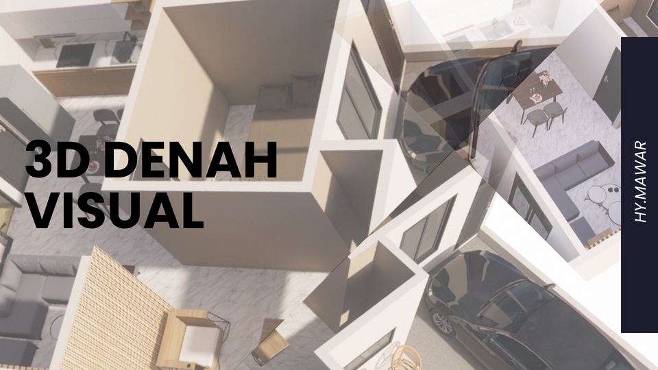 3D DENAH VISUAL