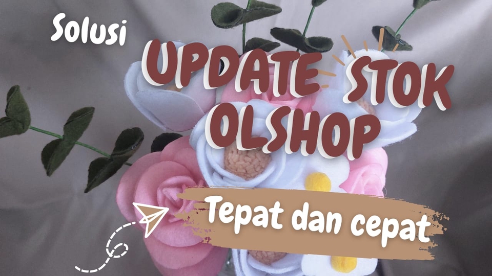 Update Produk Olshop Ontime