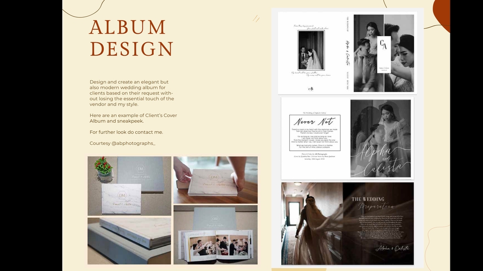 Design & Layout Album Foto