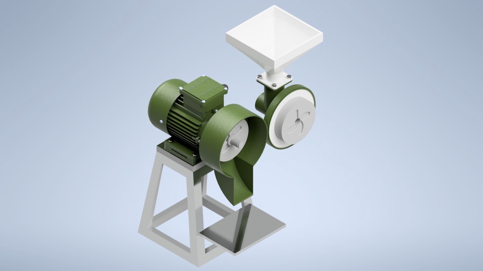 Jasa Desain Gambar Mechanical, Single Part, Assembly, Render, Drawing