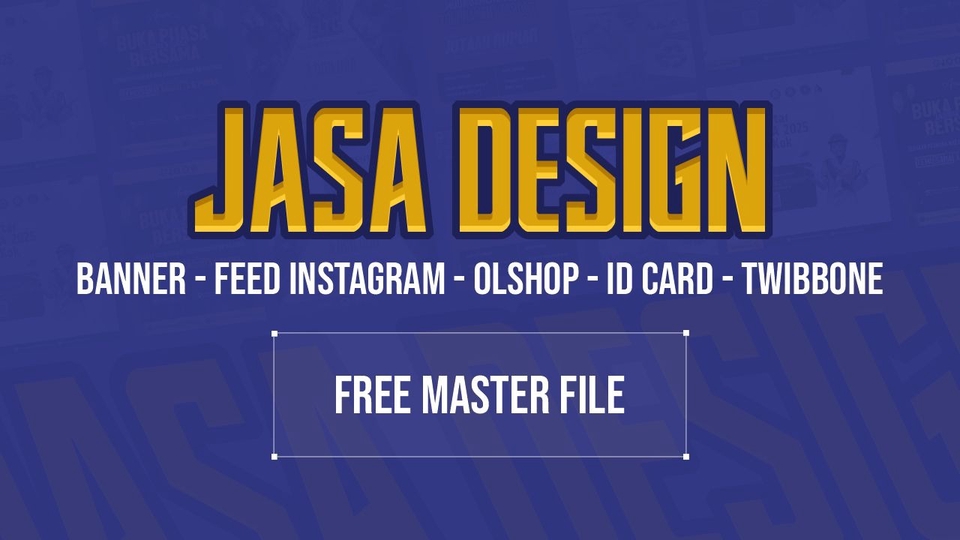 JASA DESAIN BANNER - PAMFLET MINIMALIS