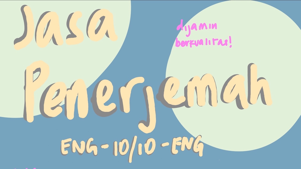 Jasa Penerjemahan ENG-ID atau ID-ENG