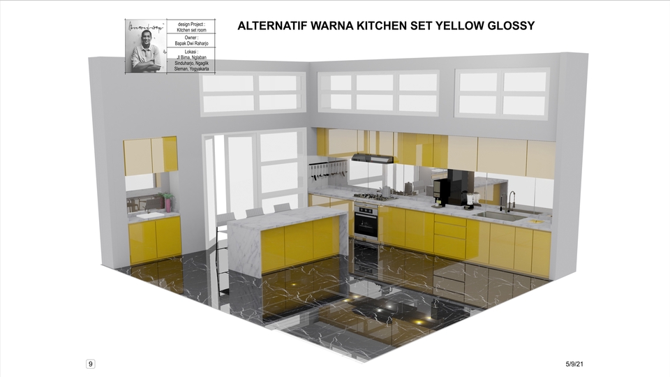 Jasa Desain Kitchen Set dan Furniture