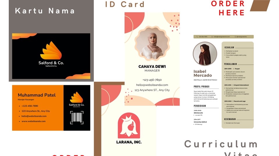 Desain Digital Printing Profesional Revisi Unlimited - [CV/Resume ...