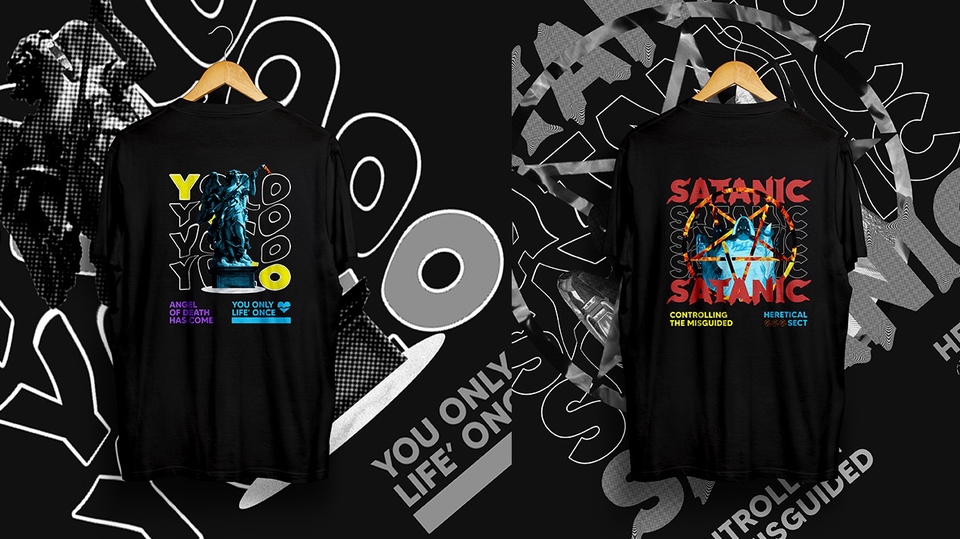 Desain Kaos Street Wear Style