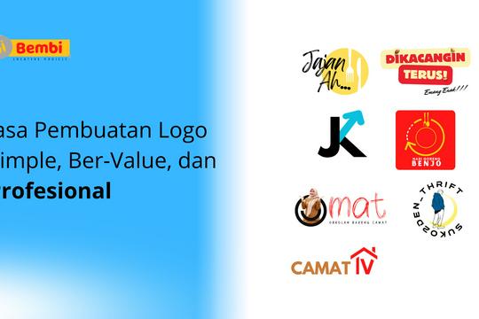 Desain logo usaha startup dan UMKM