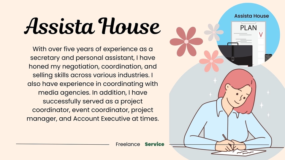 Personal Assistant Freelance - Online Only