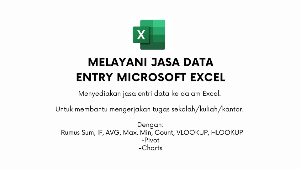 Jasa Entri Data Microsoft Excel