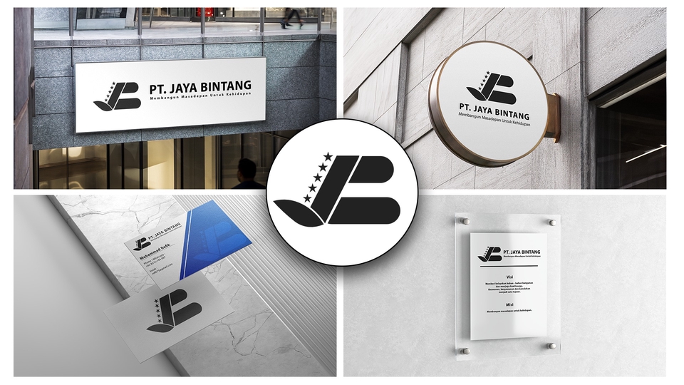 Design Logo Modern dan Simple