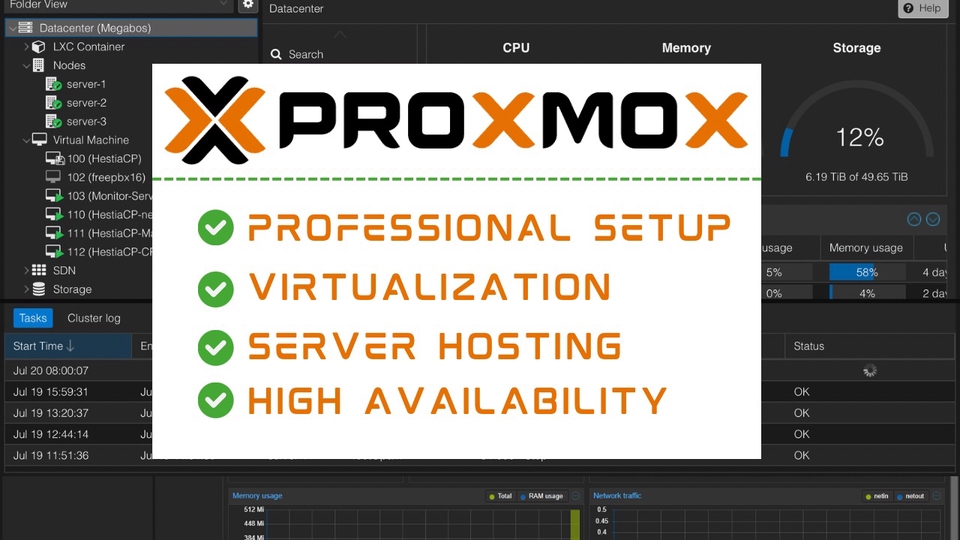 Konfigurasi & Maintenance Server Proxmox
