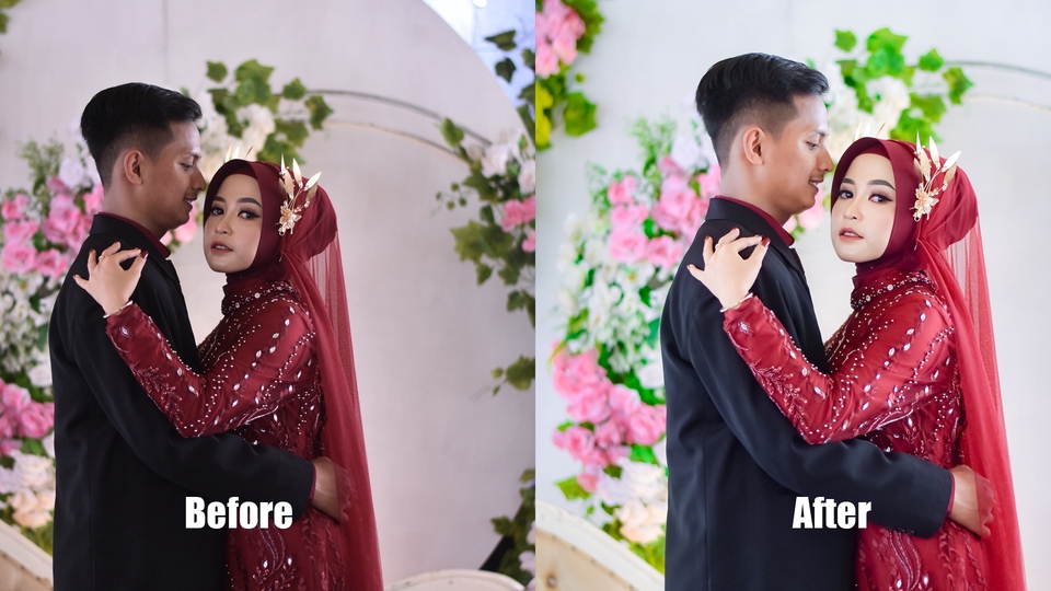 Edit Foto Wedding Lightroom