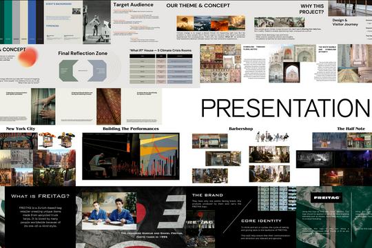 Presentation Design (Layout design, Typography, Finding picture and ...