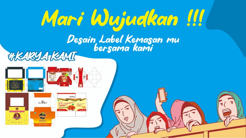 Kita spesialis Pembuatan Branding Label & Kemasan untuk UKM, Pribadi ...